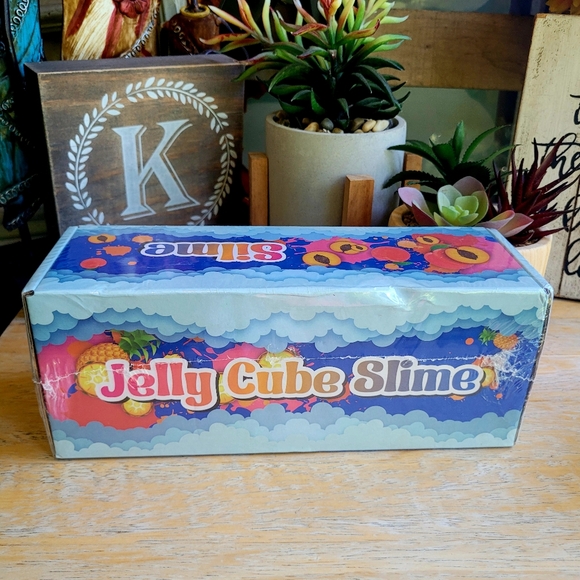 Toys | Crunchy Jelly Cube Slime | Poshmark